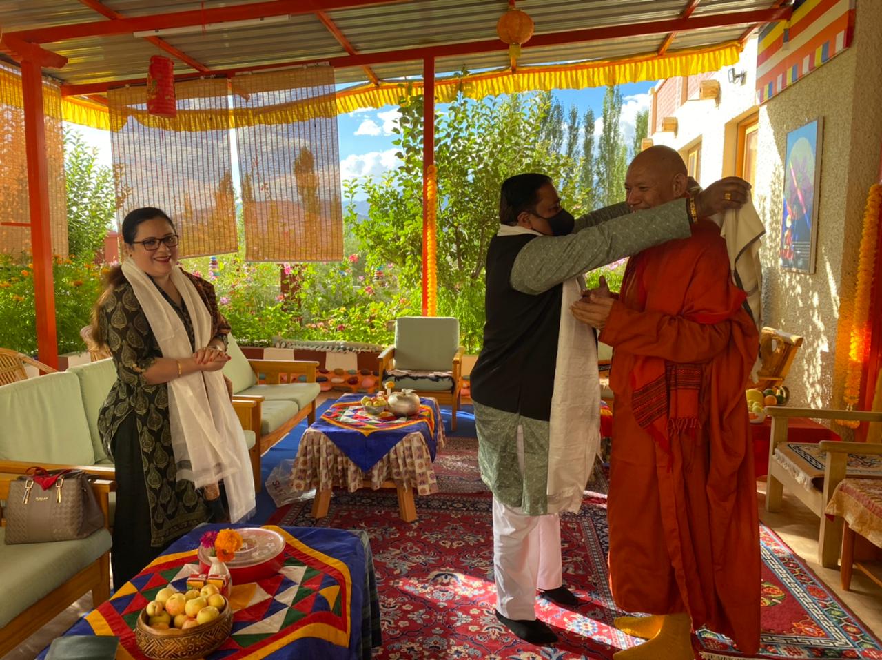 Engaged Buddhist Ven. Bhikkhu Sanghasena Honored with A. P. J. Abdul ...