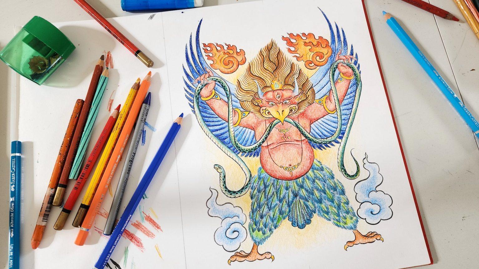 Riding on the Back of Freedom: The Meaning of the Garuda - Buddhistdoor ...