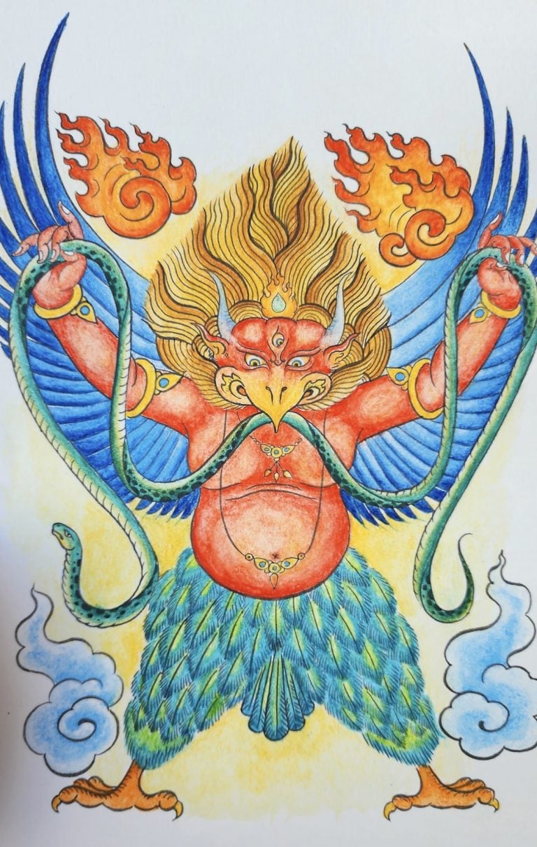 Riding on the Back of Freedom: The Meaning of the Garuda - Buddhistdoor ...