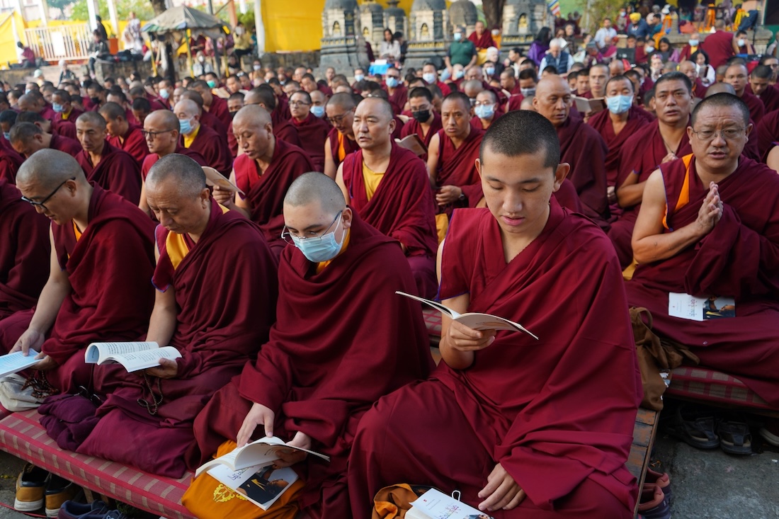 The Eighth Dzongsar Monlam Chenmo Commences in Bodh Gaya - Buddhistdoor ...