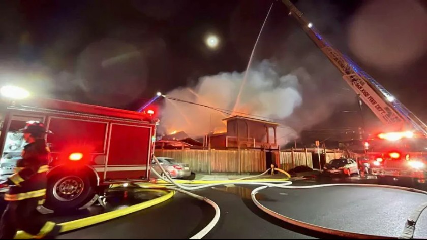 Vietnamese Buddhist Temple in California Consumed in Fire ...